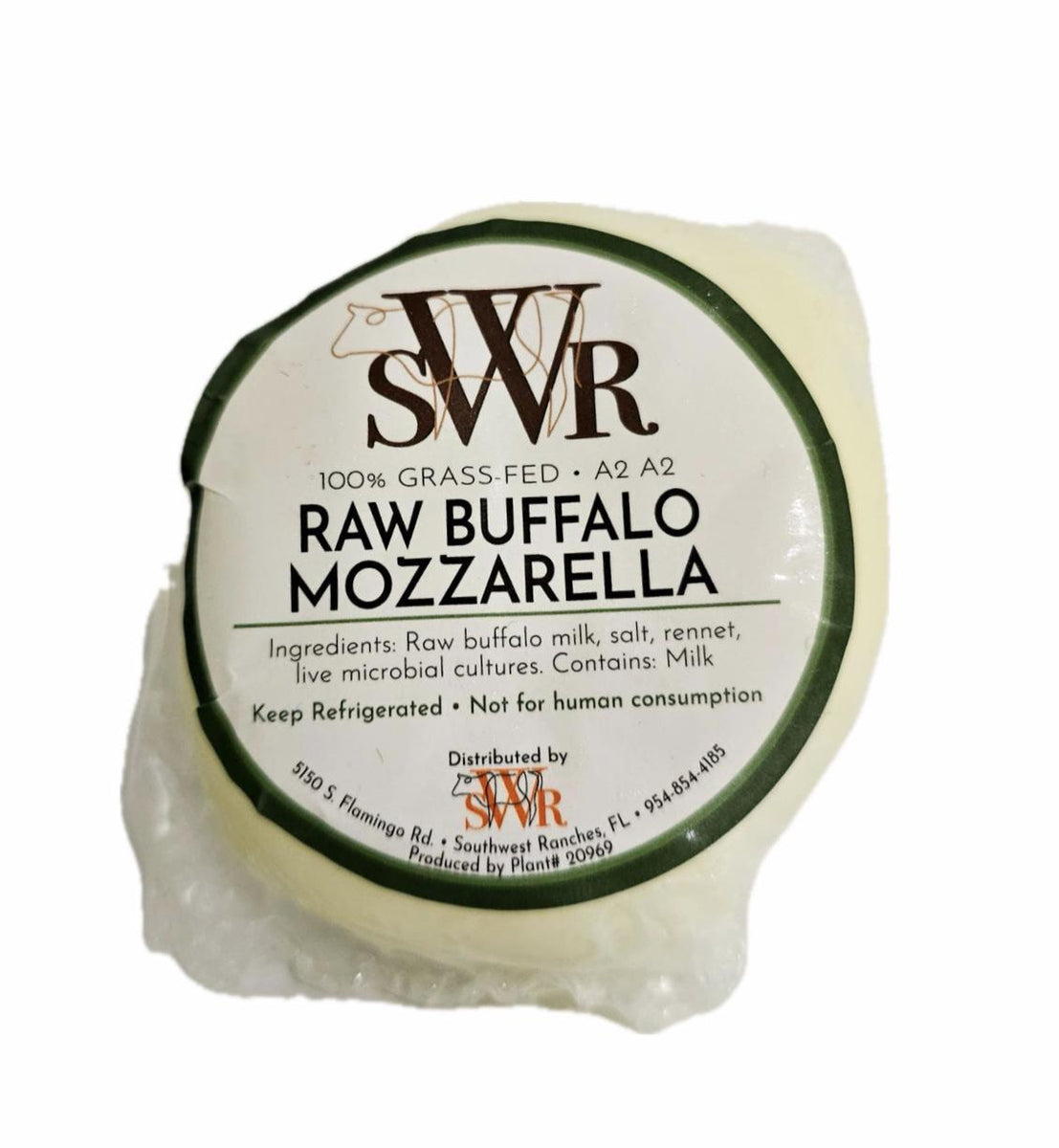 SWR Raw Buffalo Mozarella – Southwest Ranches Farmers Market