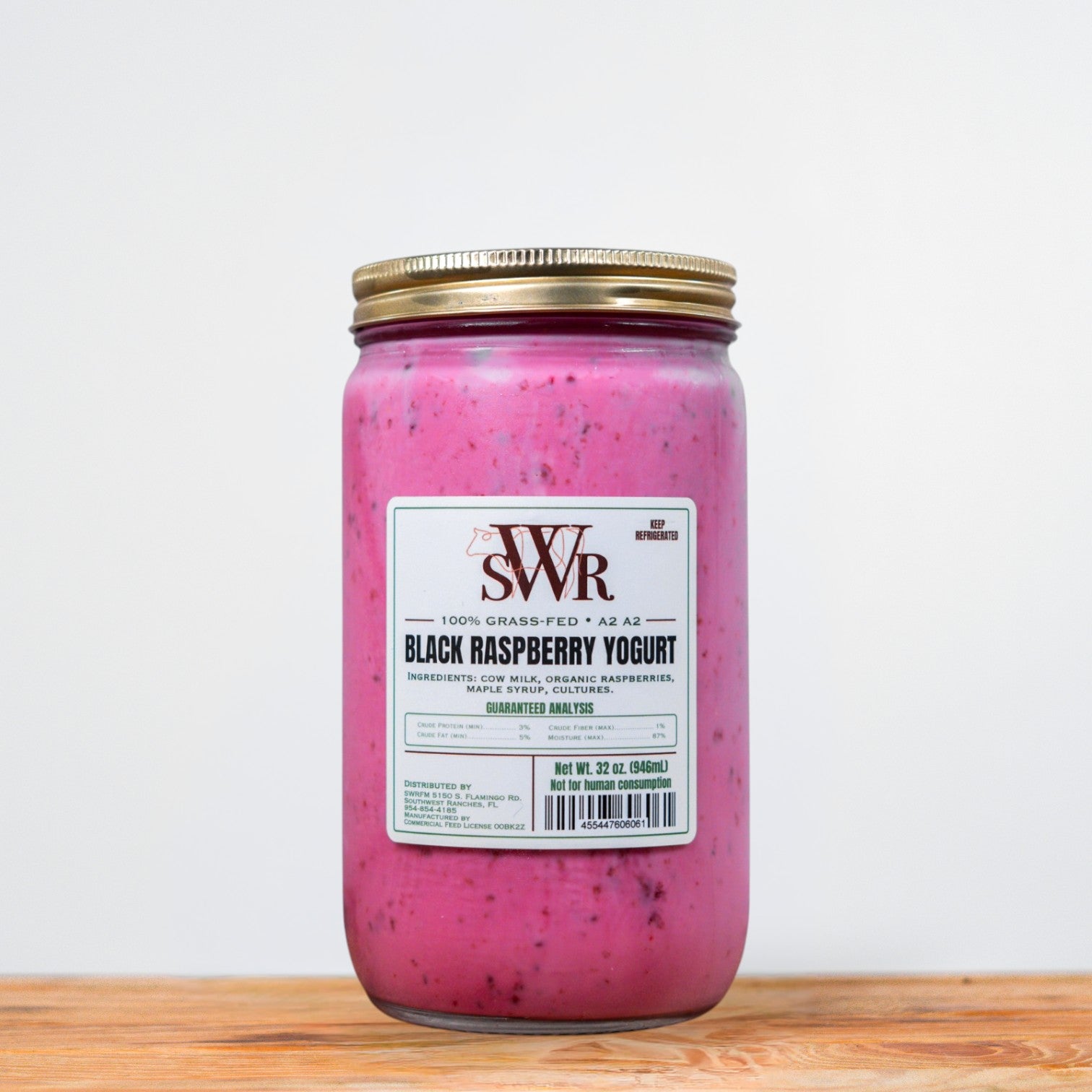 SWR Cow Raspberry Yogurt | 32oz – Southwest Ranches Farmers Market