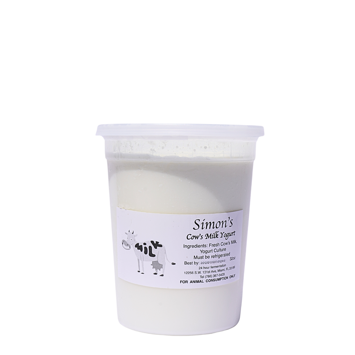 Simon Cow Plain Yogurt | 32oz – Southwest Ranches Farmers Market