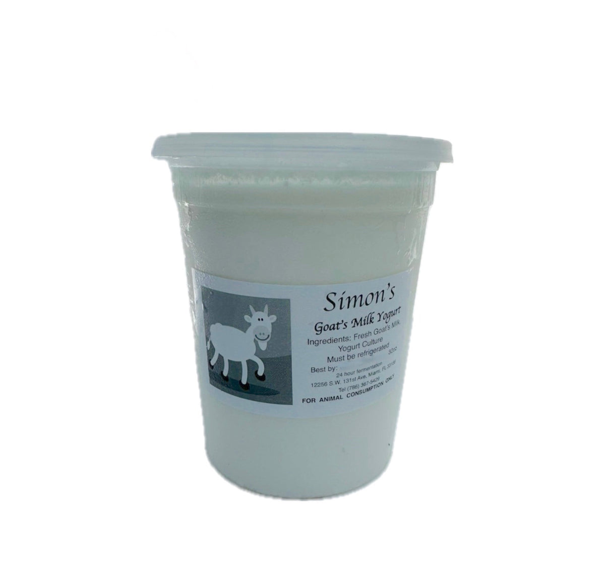 Simon Goat's Plain Milk Yogurt | 32oz – Southwest Ranches Farmers Market