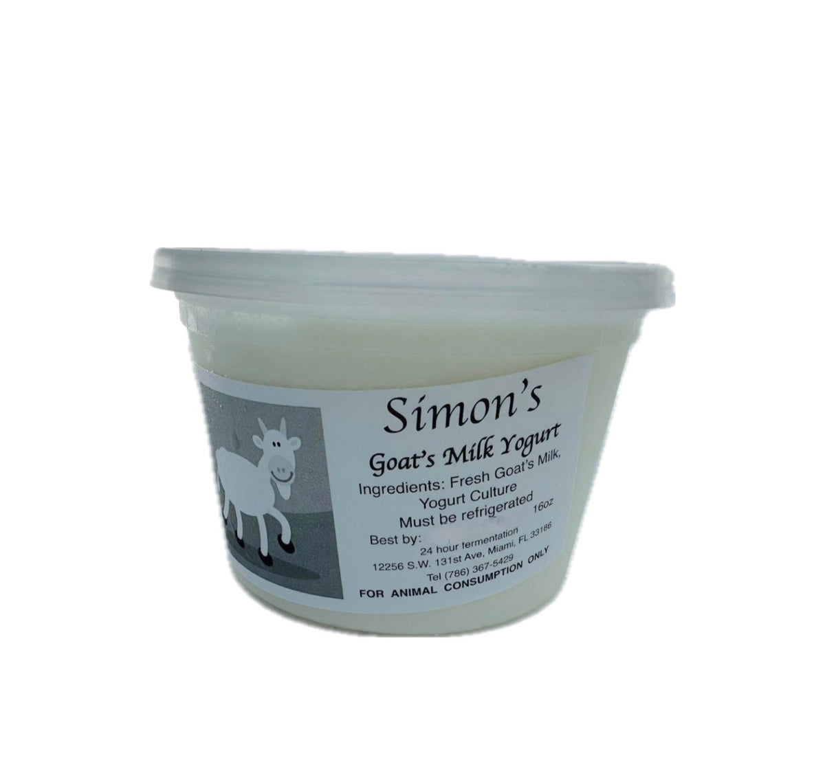 Simon Goat's Plain Yogurt | 16oz – Southwest Ranches Farmers Market